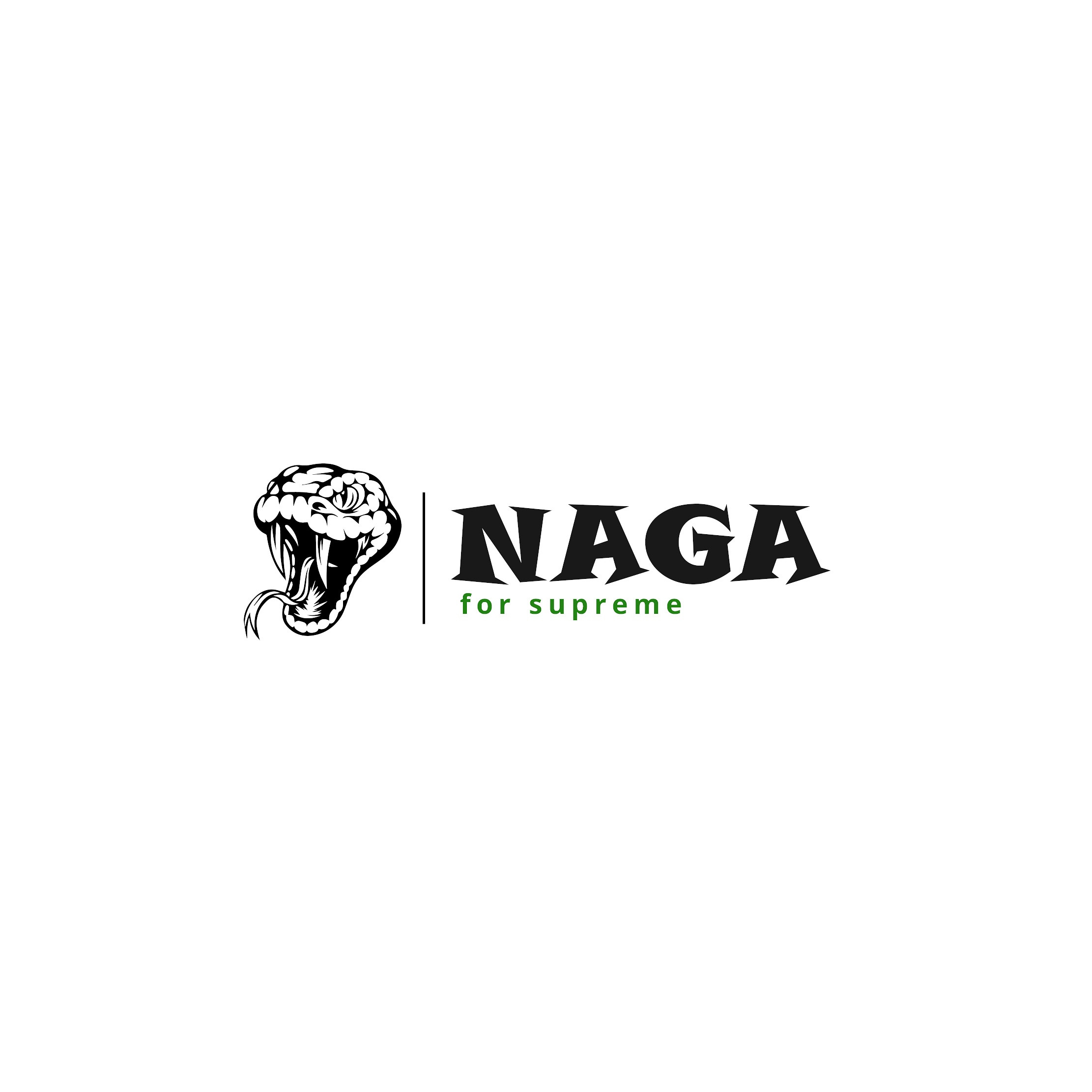 Logotipo Con El Nombre Naga