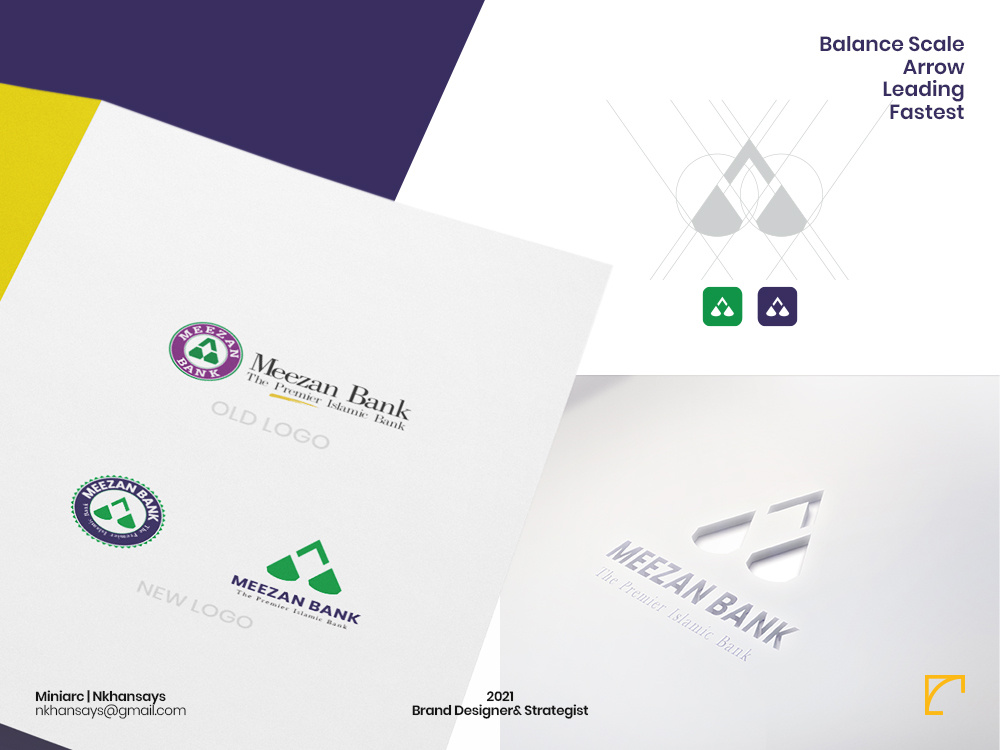 Meezan Bank | Rebranding Idea by nkhansays | Miniarc on Dribbble
