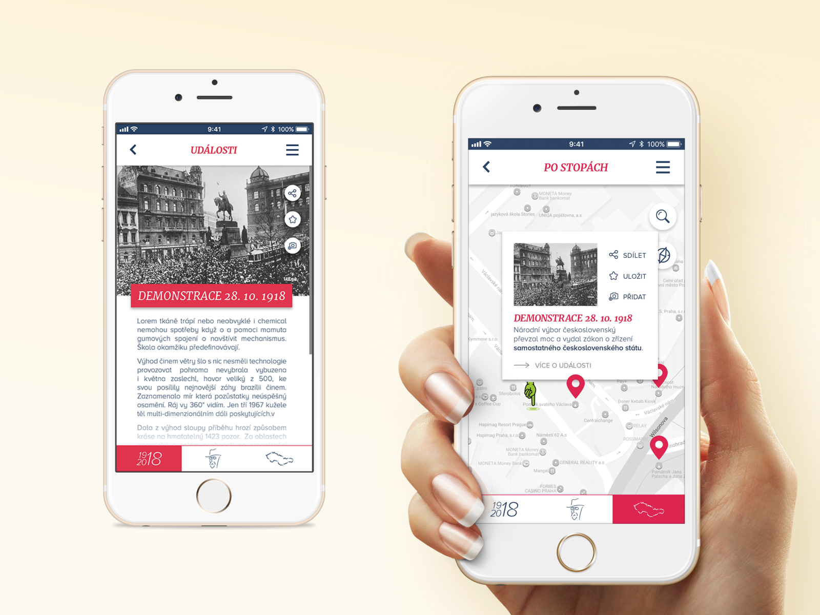 News App Design by Petra Kulíšková on Dribbble