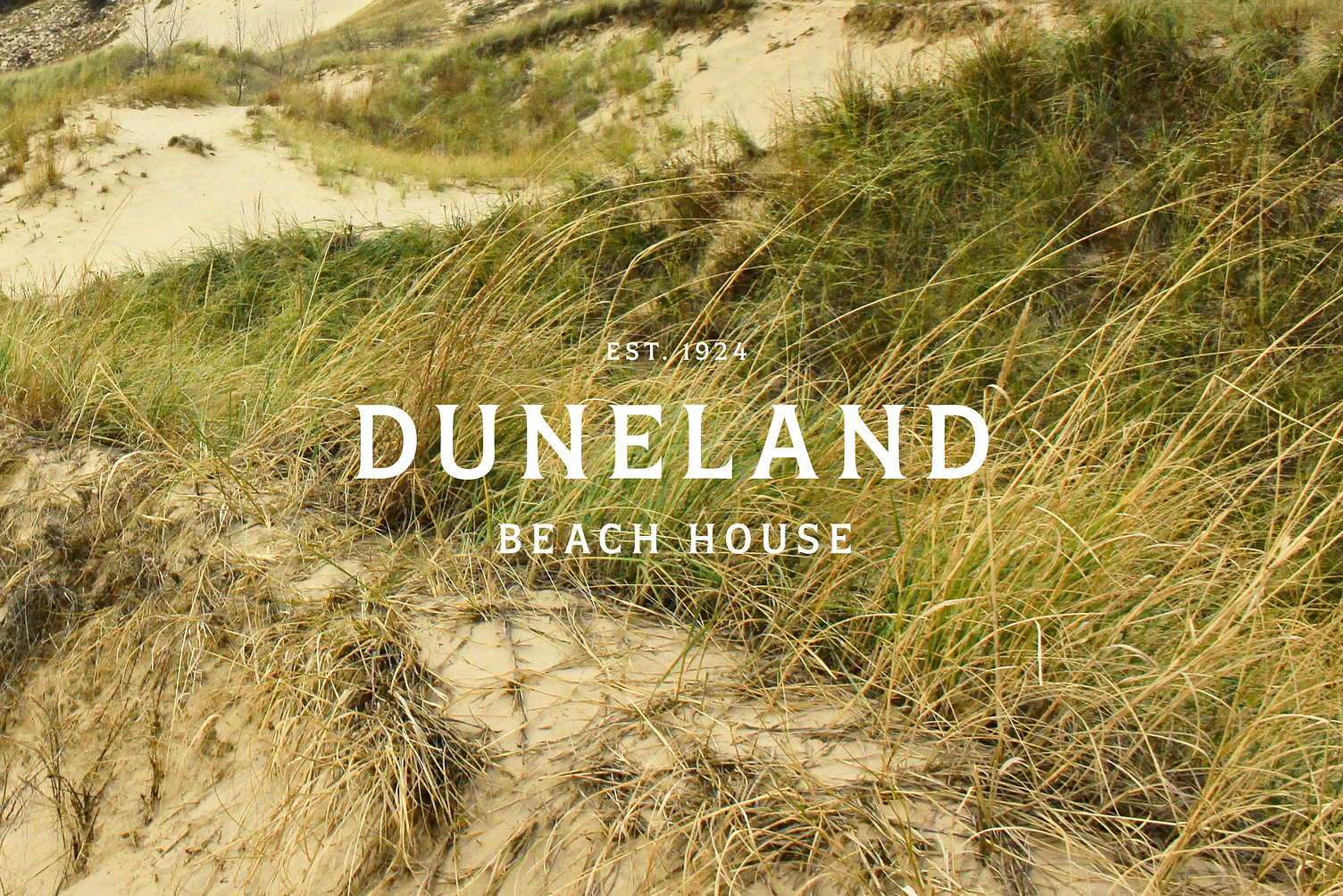 Duneland Beach House Logo by Anna McKendrick on Dribbble