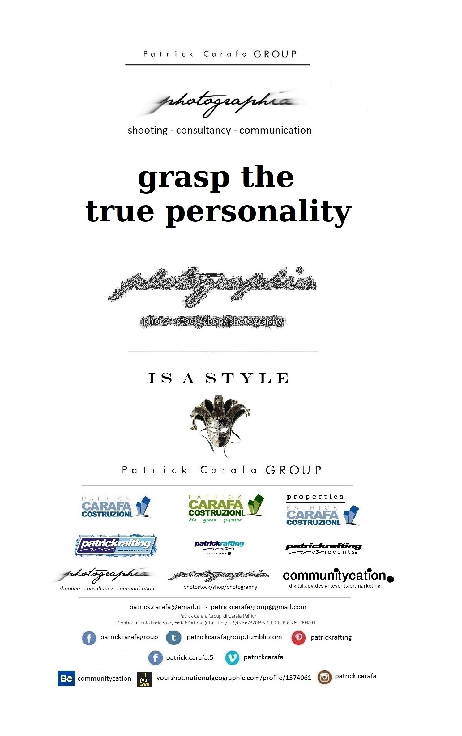 PERSONALITY. by Patrick Carafa on Dribbble