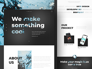 LIQUIDO - Digital Agency Website 💻 by Regi Pangestu on Dribbble