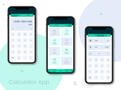 Calculator App UI designs, themes, templates and downloadable graphic ...