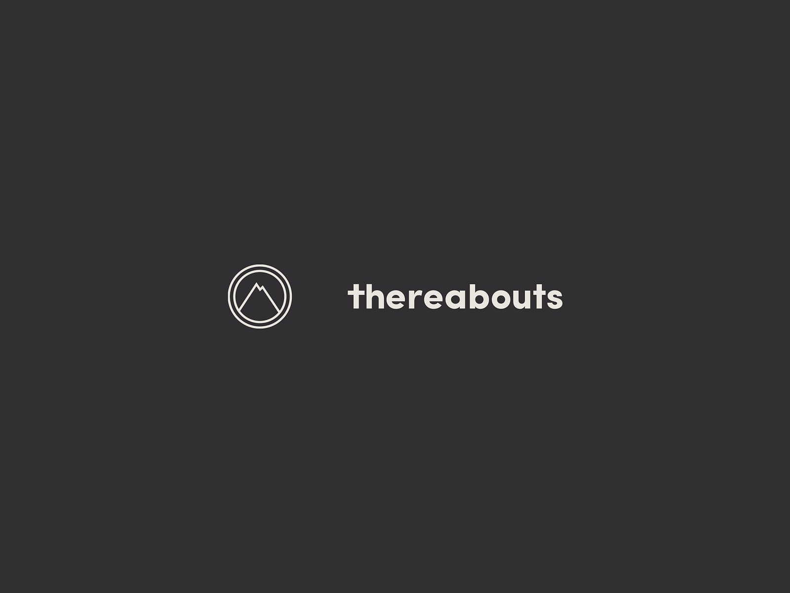Thereabouts Logo by Louise Odelberg on Dribbble