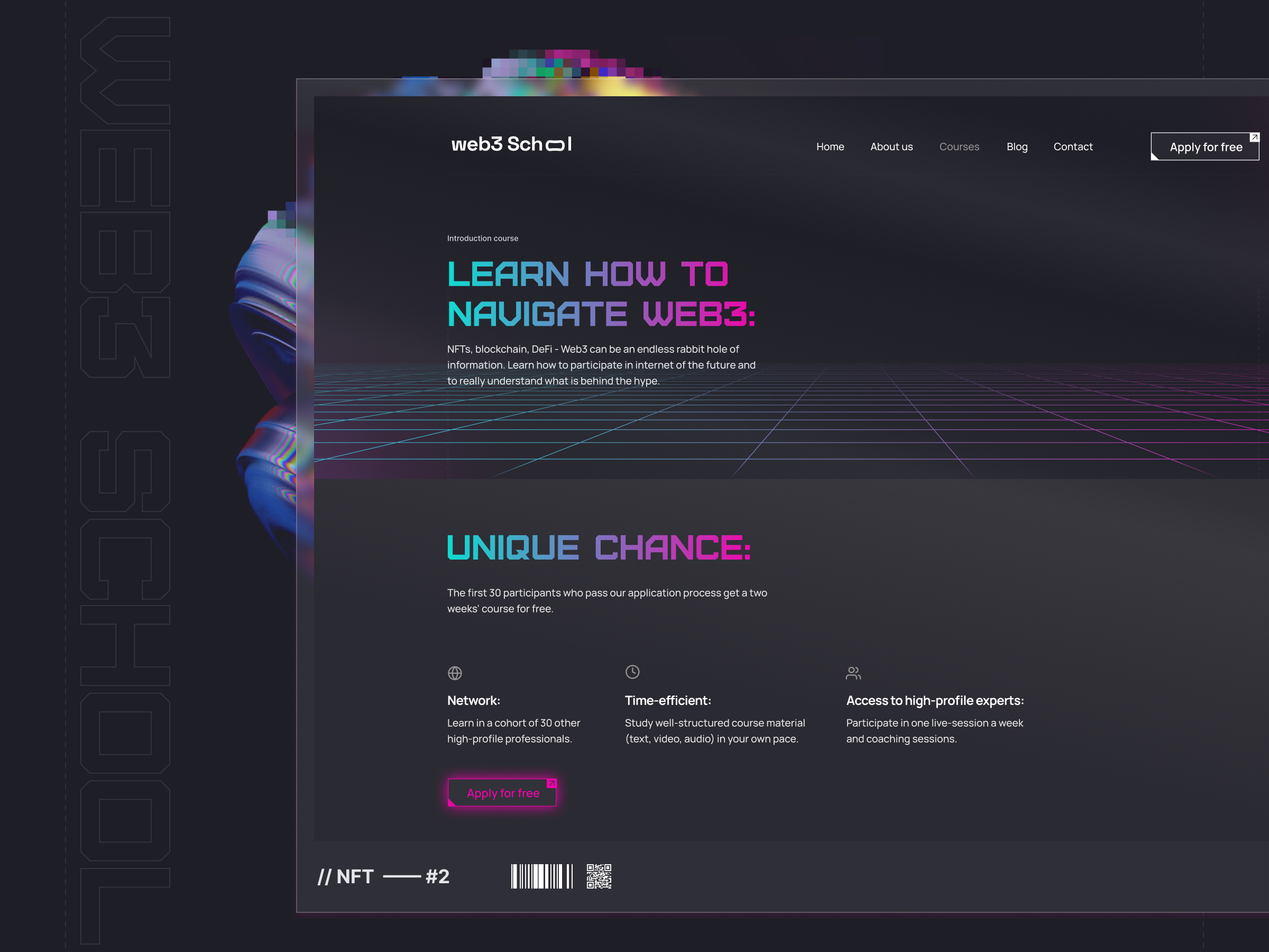 web3school Website by Designbase on Dribbble