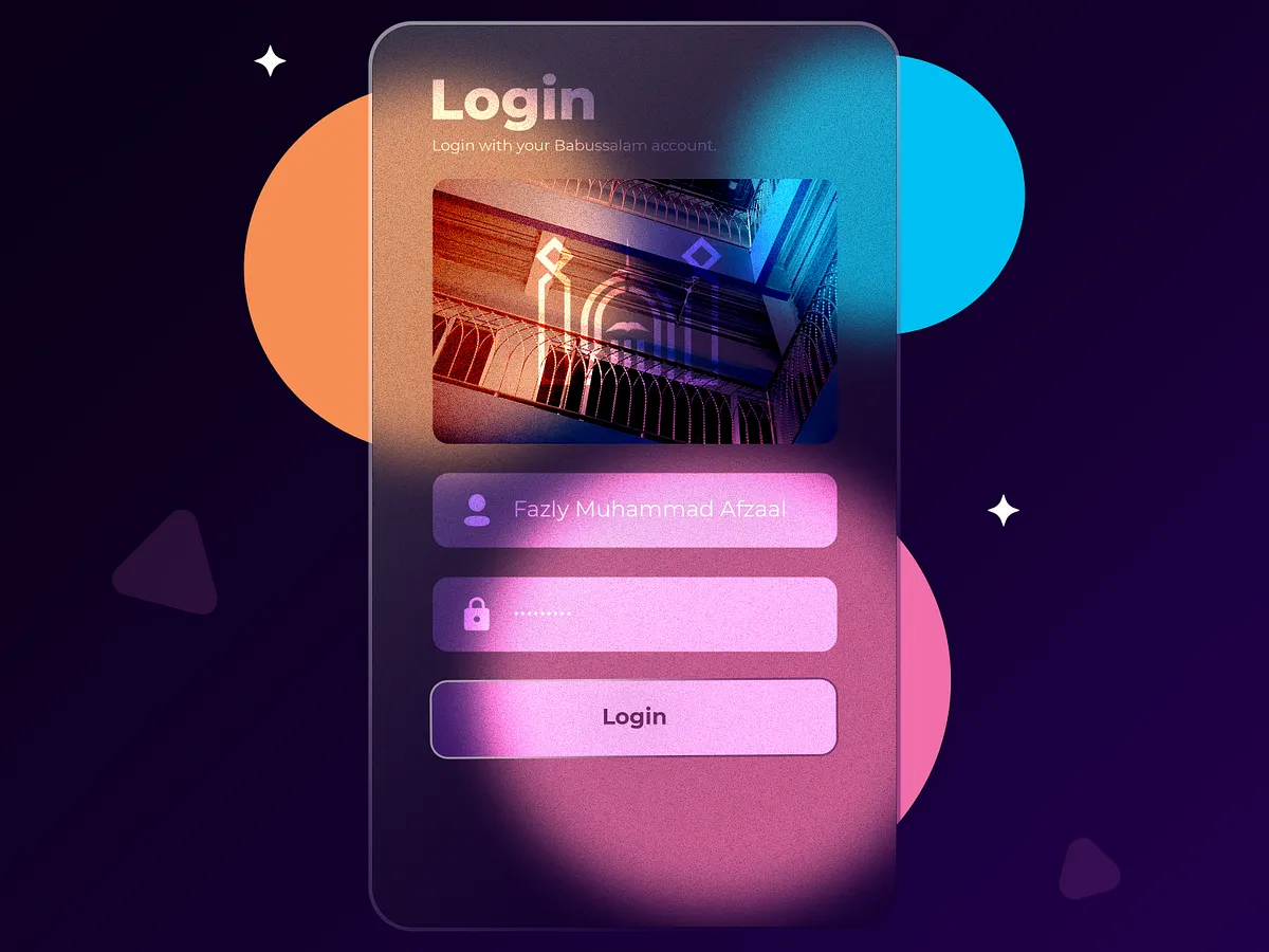 Browse thousands of Glass Morphism Login images for design inspiration ...