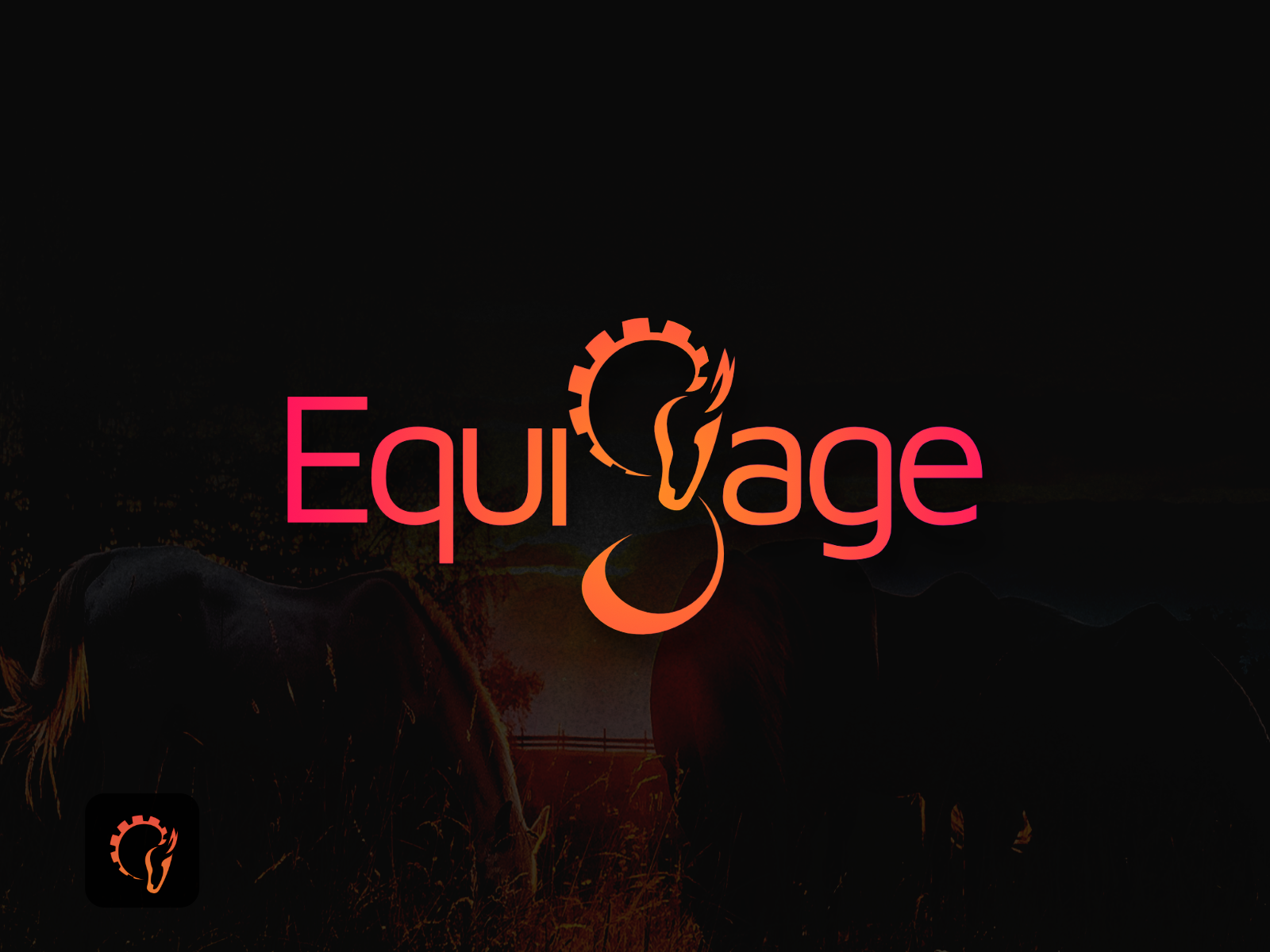 Equisage Logo by Vincent Rob on Dribbble