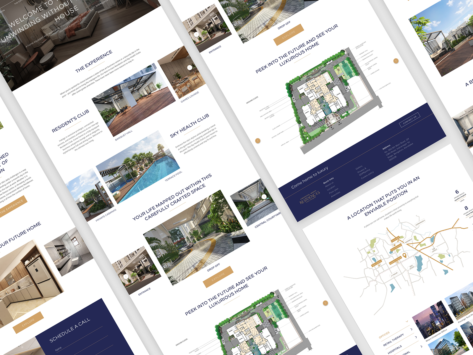 Cornerstone Website by Shilpa Shree MV on Dribbble
