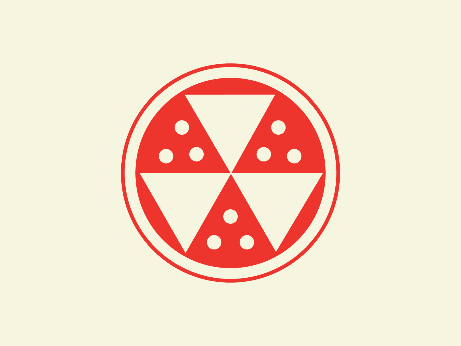 Fallout Pizza Logo by Cassie Green on Dribbble