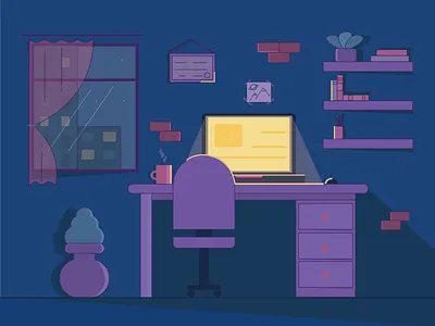 Night Desk designs, themes, templates and downloadable graphic elements ...