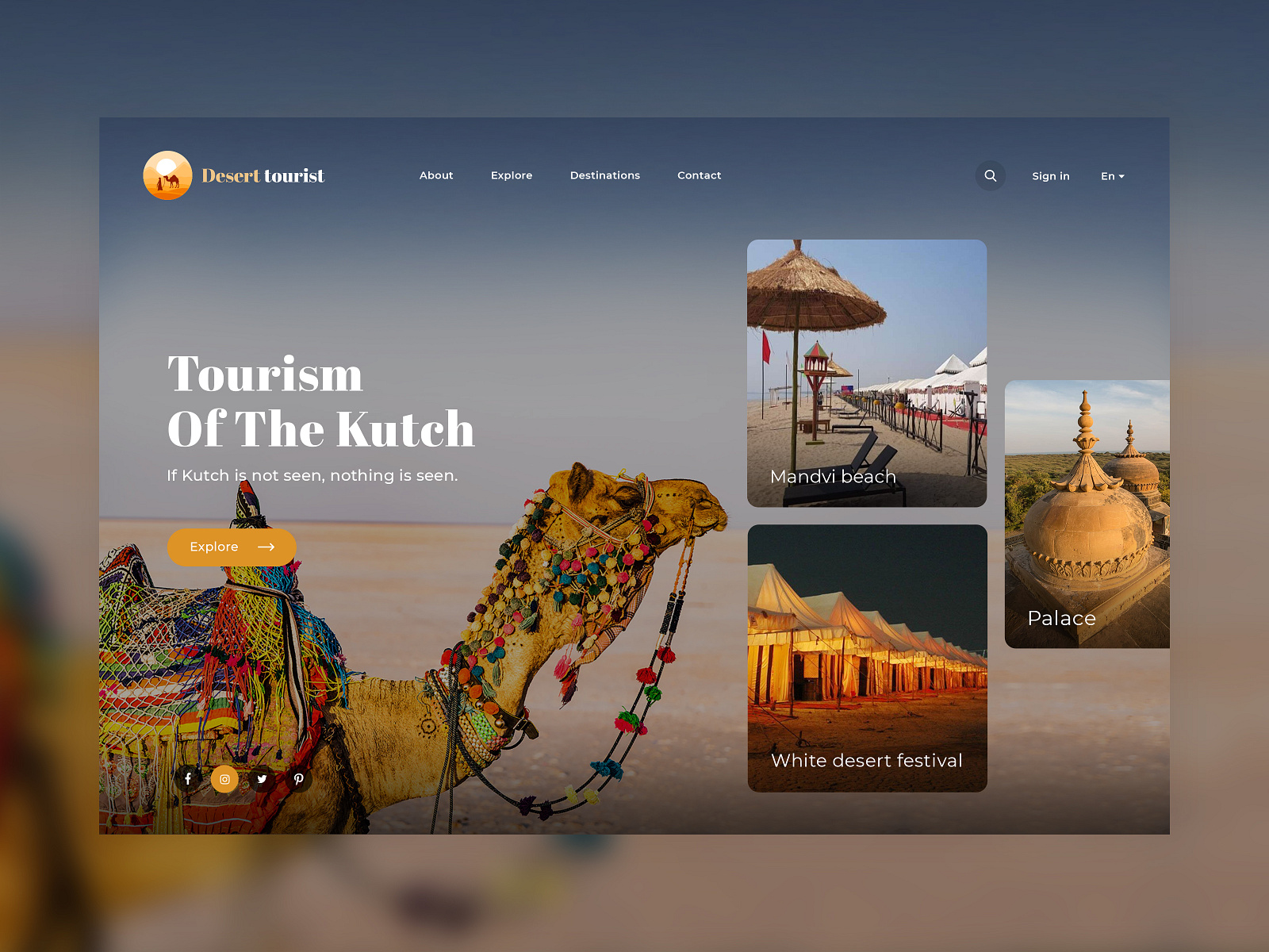 Creative Travel & Tourism Website Design by ManekTech for Manektech on ...
