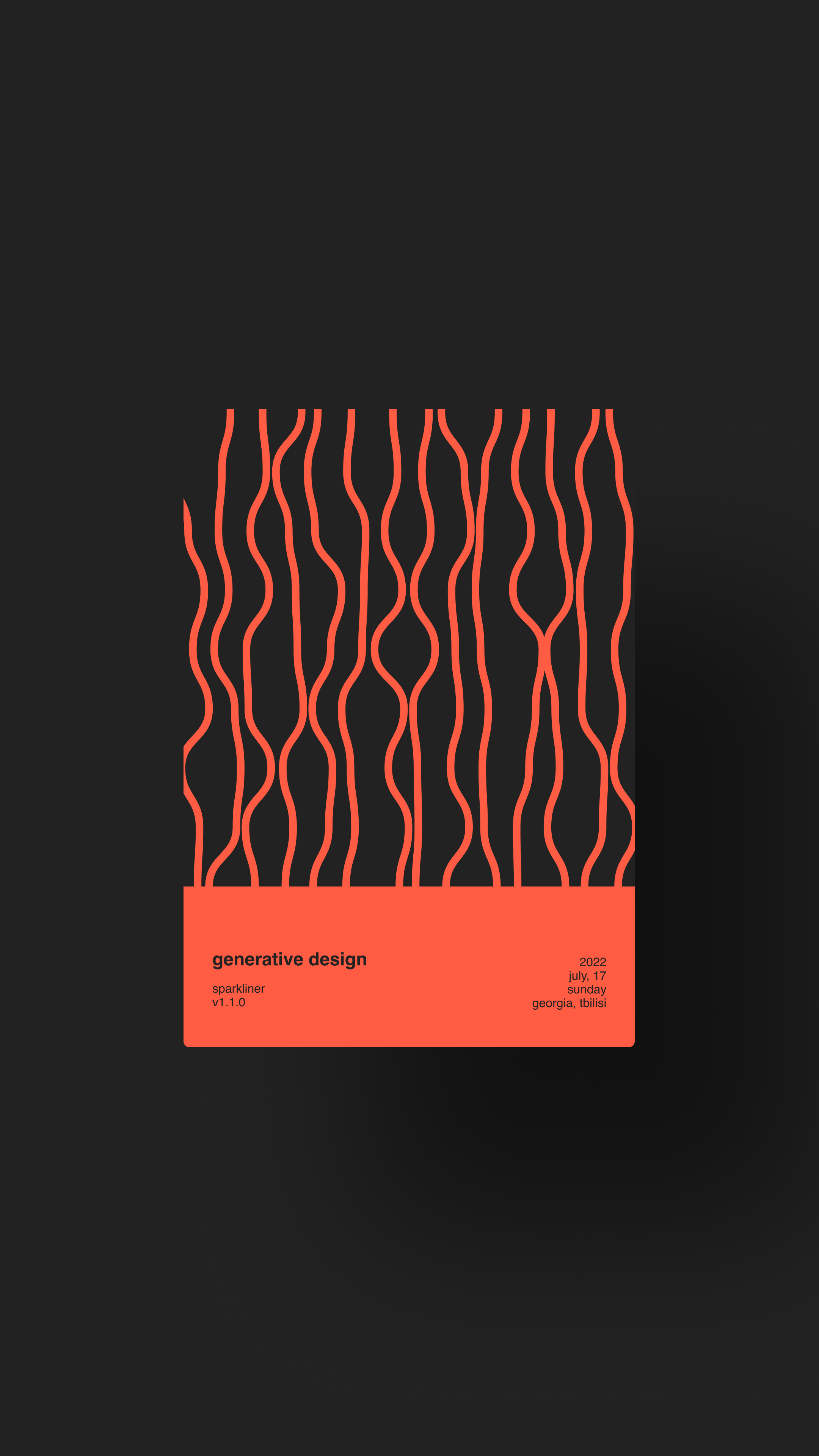 How to create a Generative Poster with Sparkliner by Oleg Frolov on ...