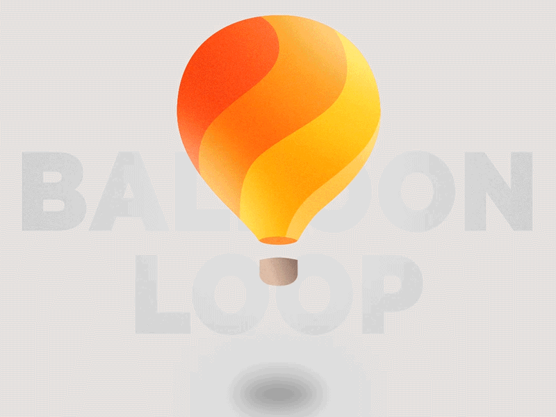 Baloon loop animation by Jeremías Guzmán on Dribbble
