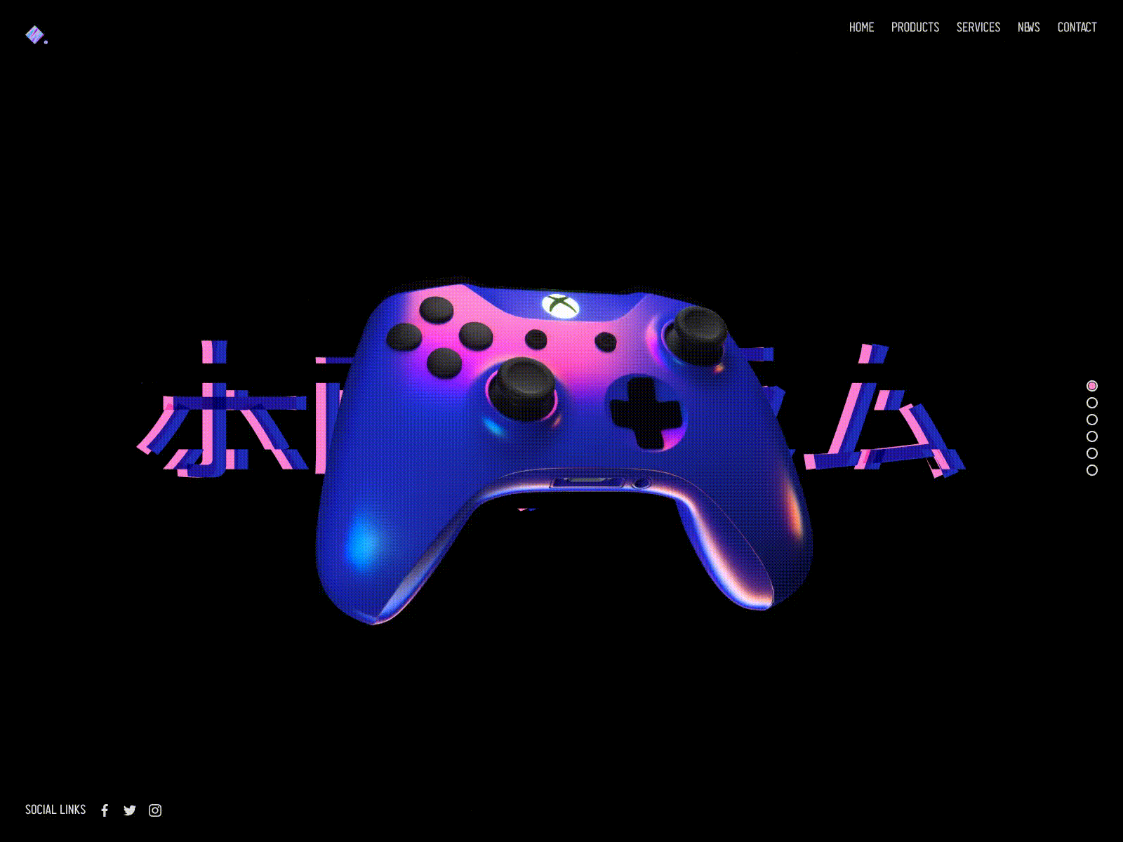 Holographic controller by Vinay Sateesh on Dribbble