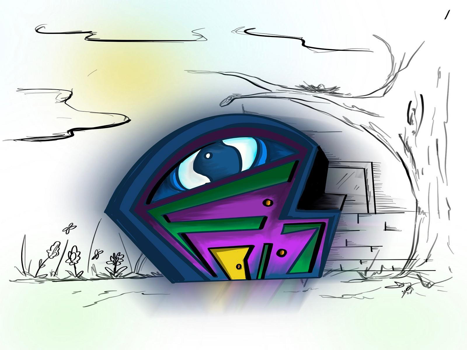 Mythical Door by Donny Yankellow on Dribbble