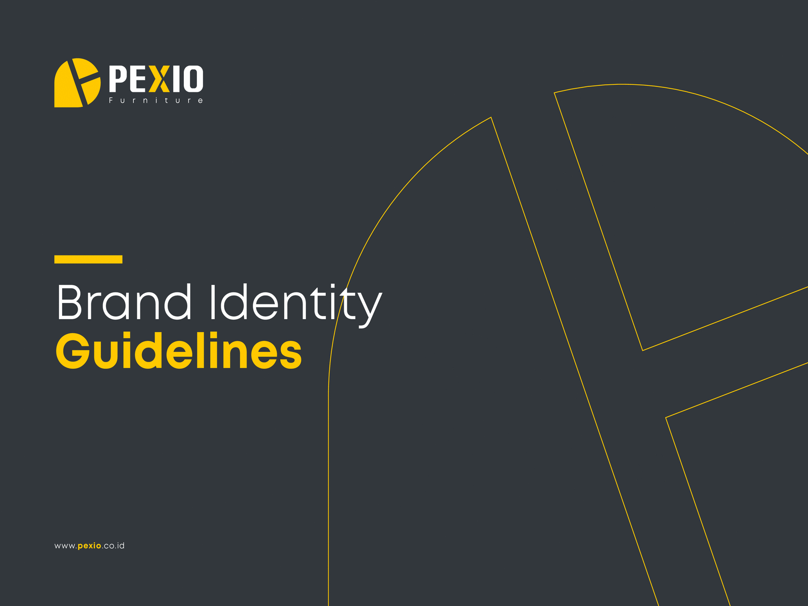 pexio brand guidelines by Muhamad afandi on Dribbble