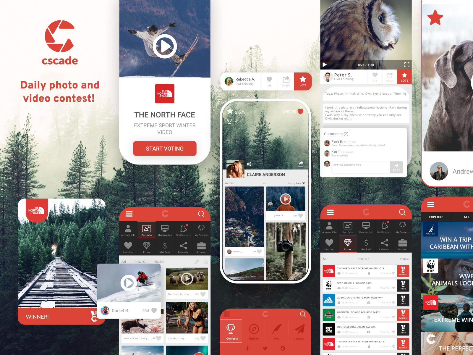 Cscade by Diego Perez for Unlocal on Dribbble