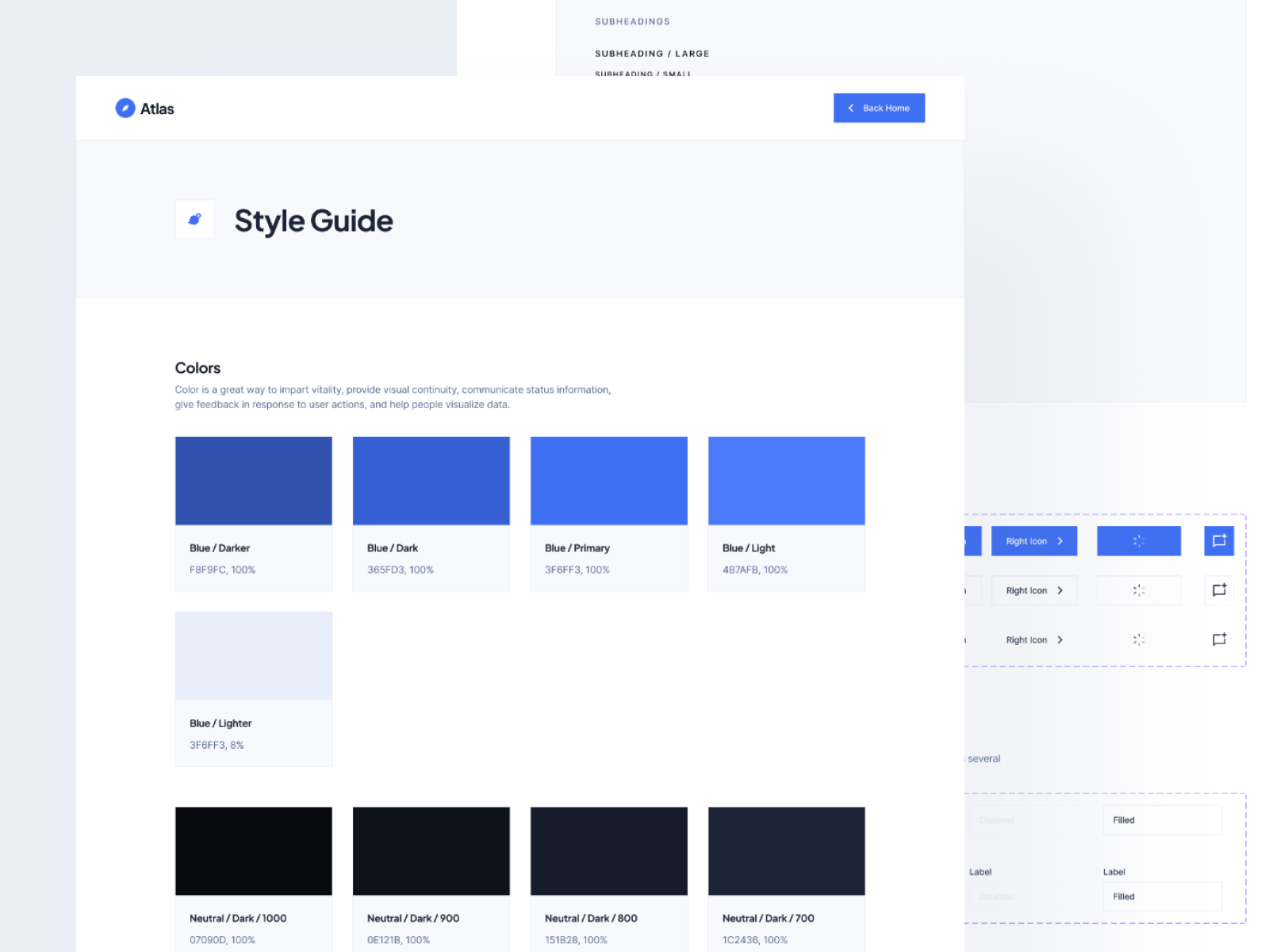 Personal Blog Template: Style Guide by Eren on Dribbble