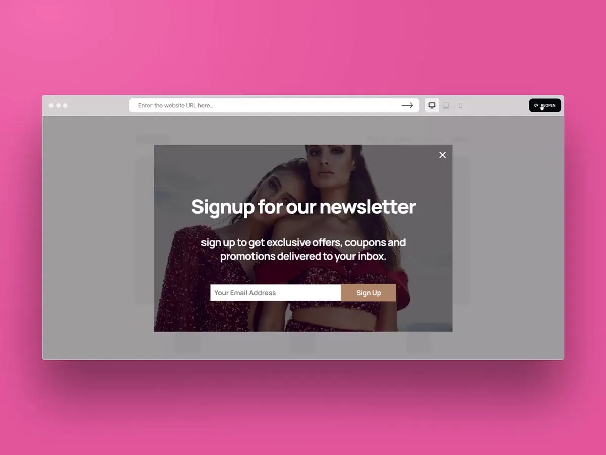 Browse thousands of Offer Popup images for design inspiration | Dribbble