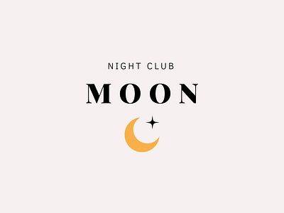 Night Club Logo with Moon | Turbologo by Turbologo on Dribbble