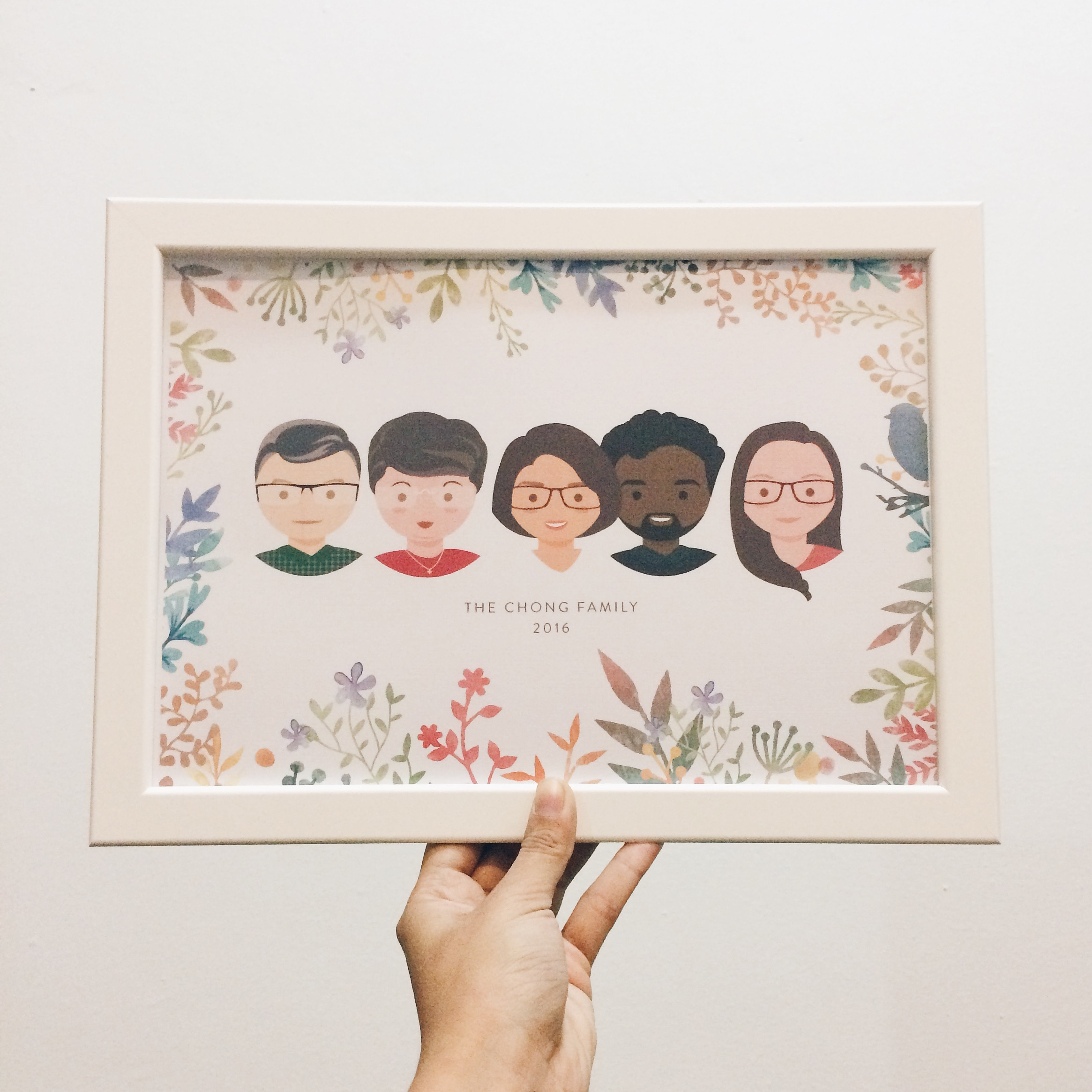 Custom Family Portrait - Multiracial by Erin Miller on Dribbble