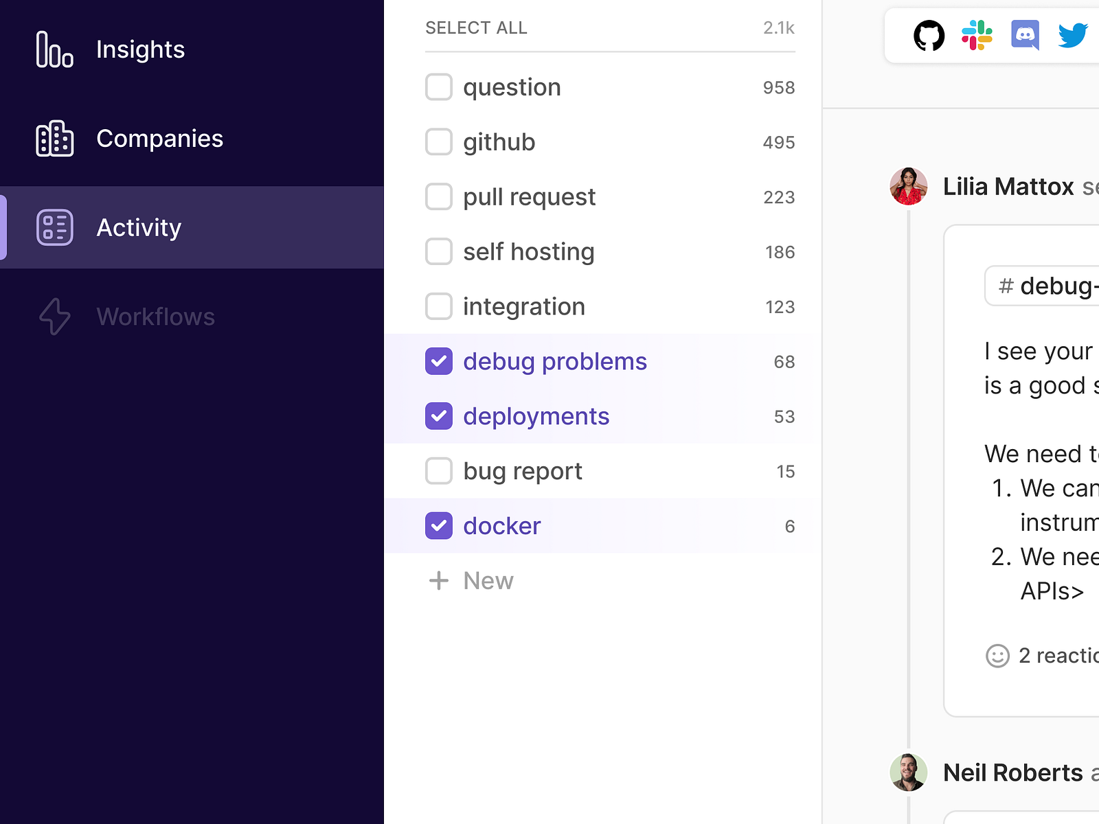 Side Menu with Multi-Select Support by usrnk1 on Dribbble