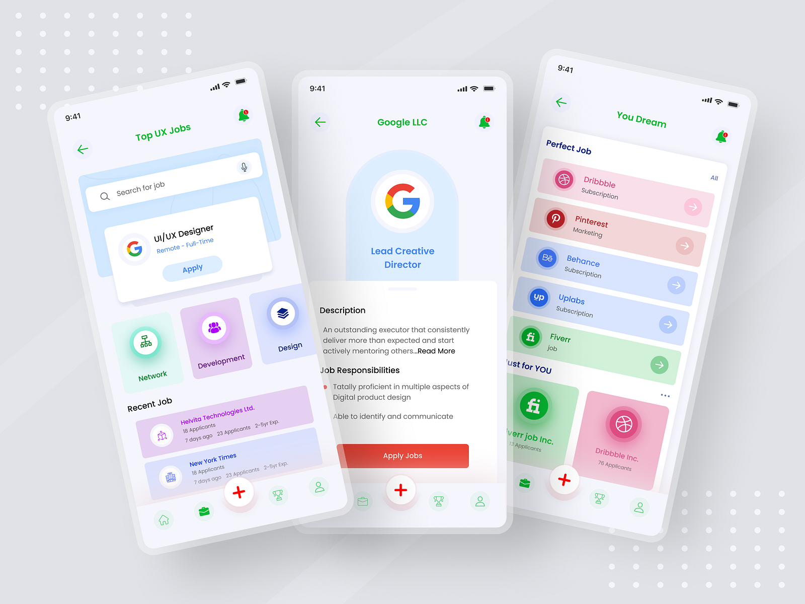UI Google Material Design by Md Tofajjal Mirza on Dribbble