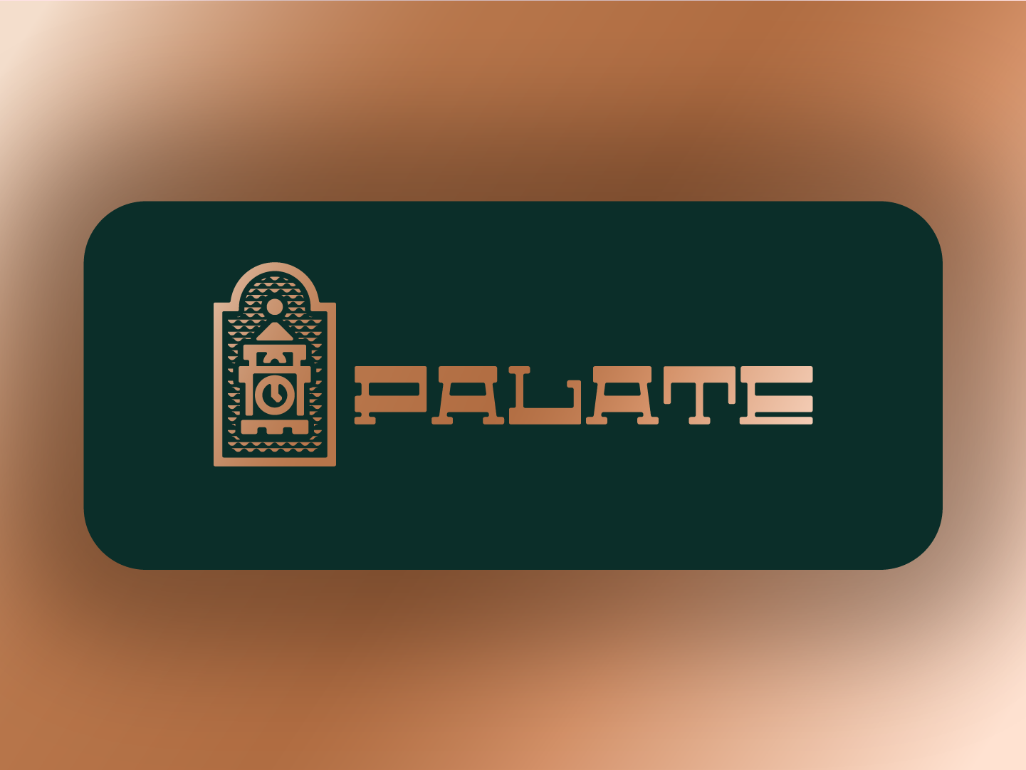 Palate Logo Concept No. 3- Wordmark Combo by Fowler Creative™ on Dribbble