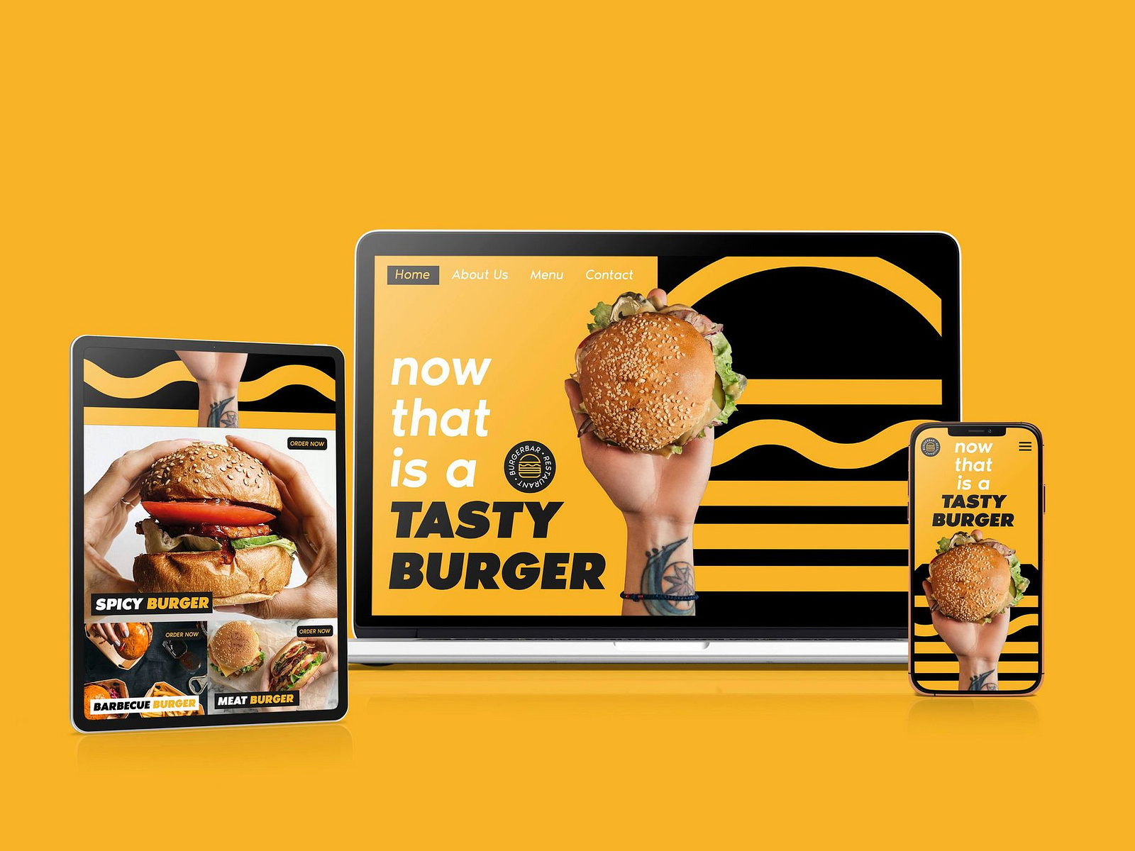Burgerbar ( UI design ) by Aleksandar Nofitoski ( Branding & UI Design ...