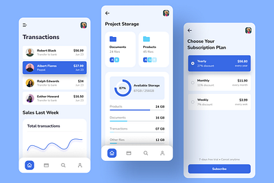 Task & Store Management App by Pentaclay on Dribbble
