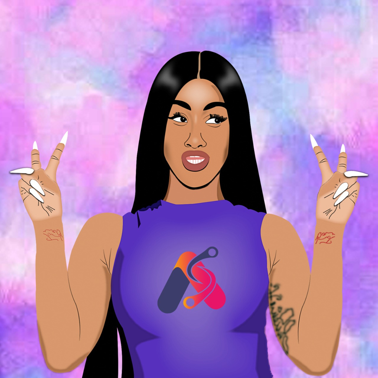Cardi b Sketch by SA Designers & Software Sol on Dribbble