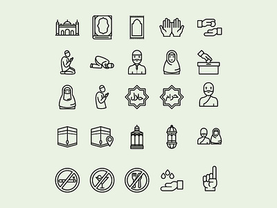 Muslim Icon by Idwan kurnia on Dribbble