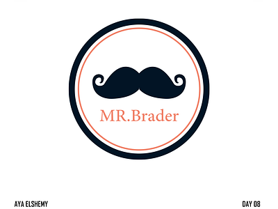 Mr.Brader Logo Design by Aya ELShemy on Dribbble