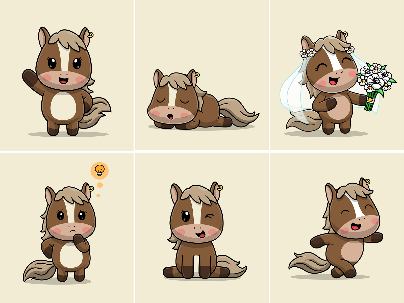 #CatalystProject Cute Horse🐎 by catalyst on Dribbble