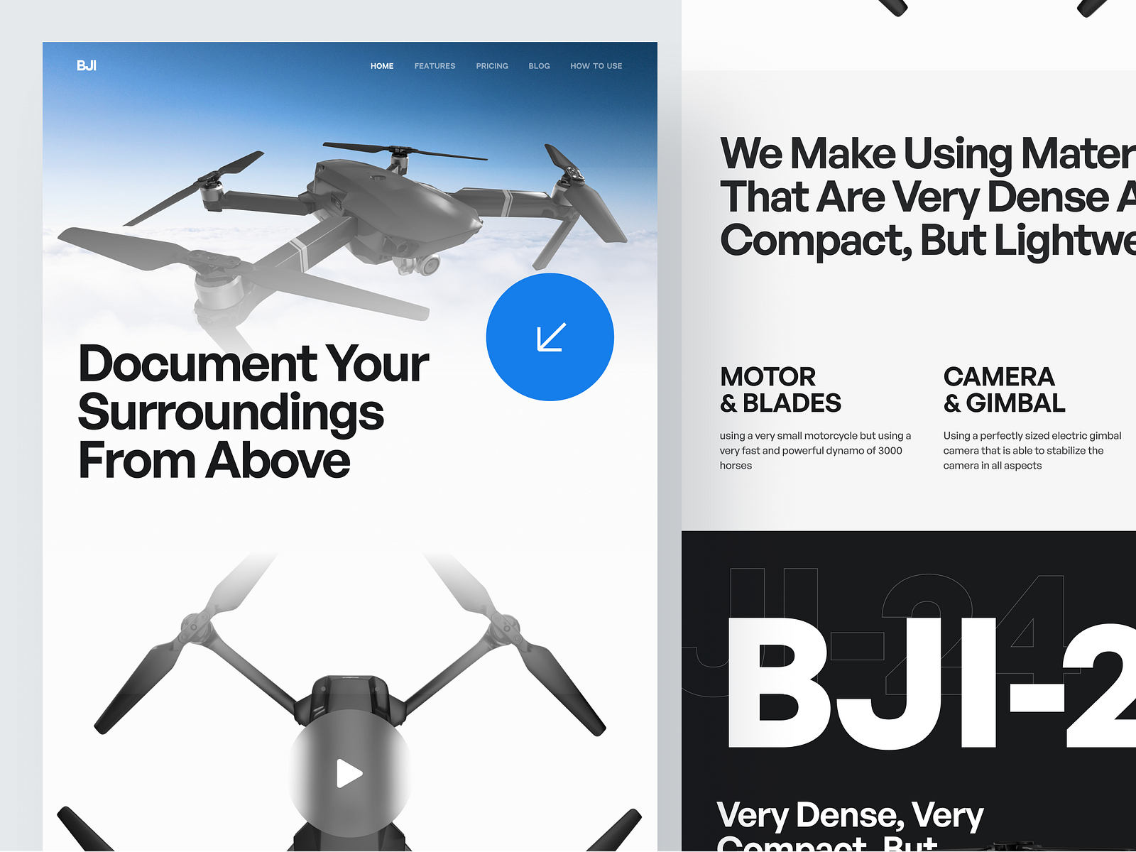 BJI - Product Website Concept by Asal Design for Enver Studio on Dribbble