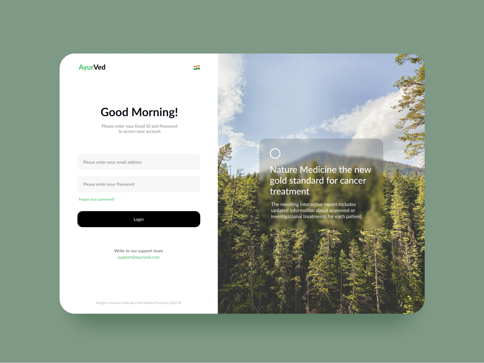 Login Page Concept UI by Srikar Suresh on Dribbble