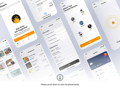 Giftoooi Gift App Case Study by Saidur Zaman Saimon on Dribbble