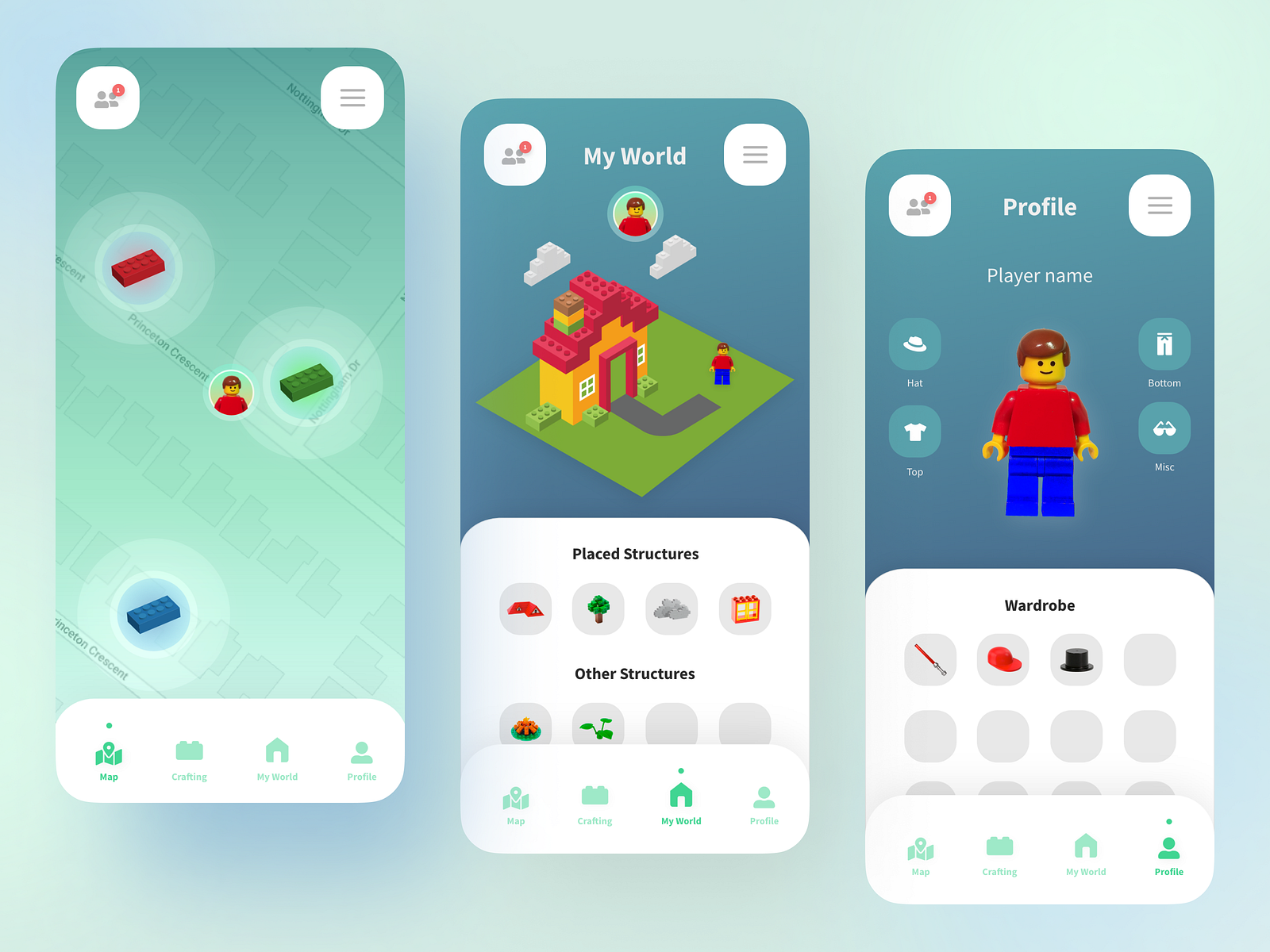 Lego Mobile Game App by Joanna Cagadoc on Dribbble