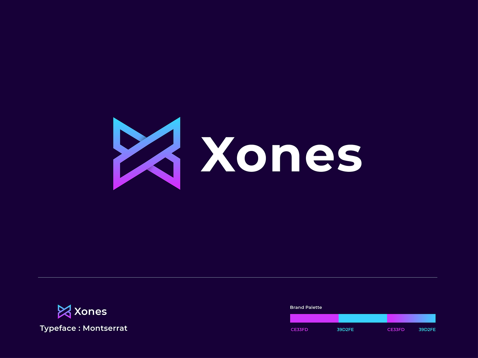 Xones - logo design by Enzamin Khan™ on Dribbble