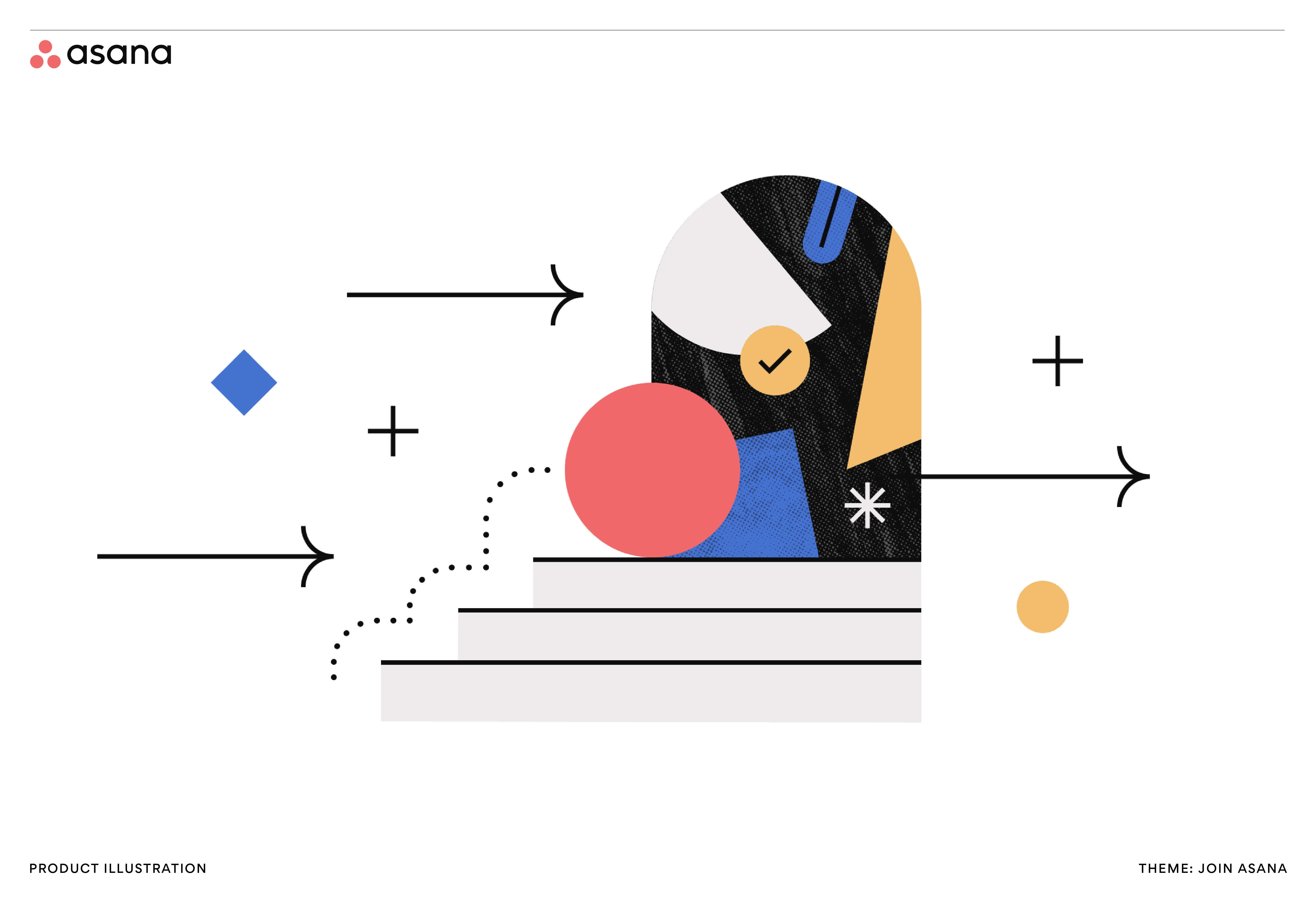 Asana Product Illustrations by Ray Dak Lam on Dribbble