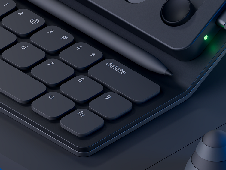 3D Flip Keyboard by Tran Mau Tri Tam for UI8 on Dribbble