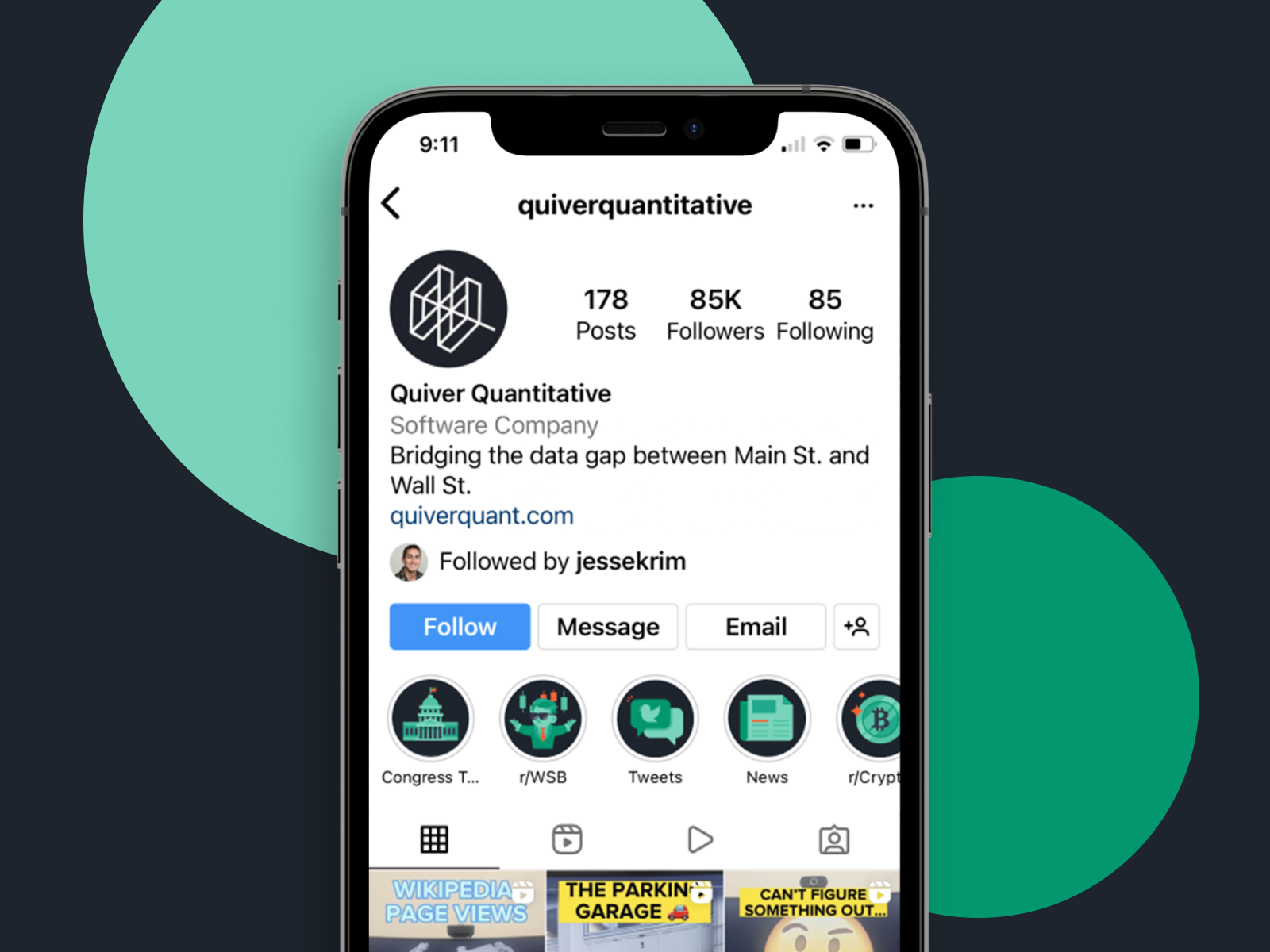 Quiver Quantitative Case Study 2 by Caviar on Dribbble