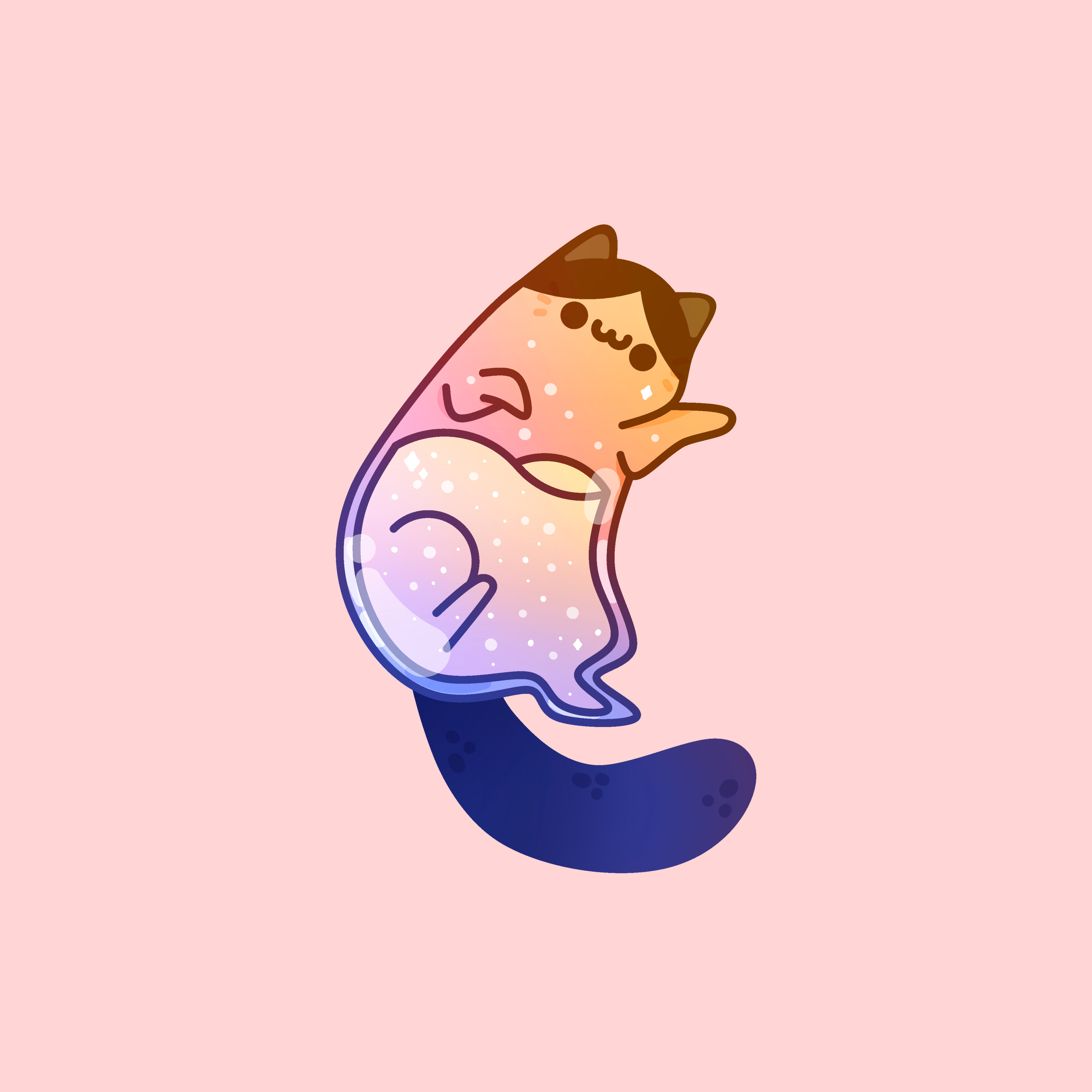 Cat by theladyerrnestember on Dribbble