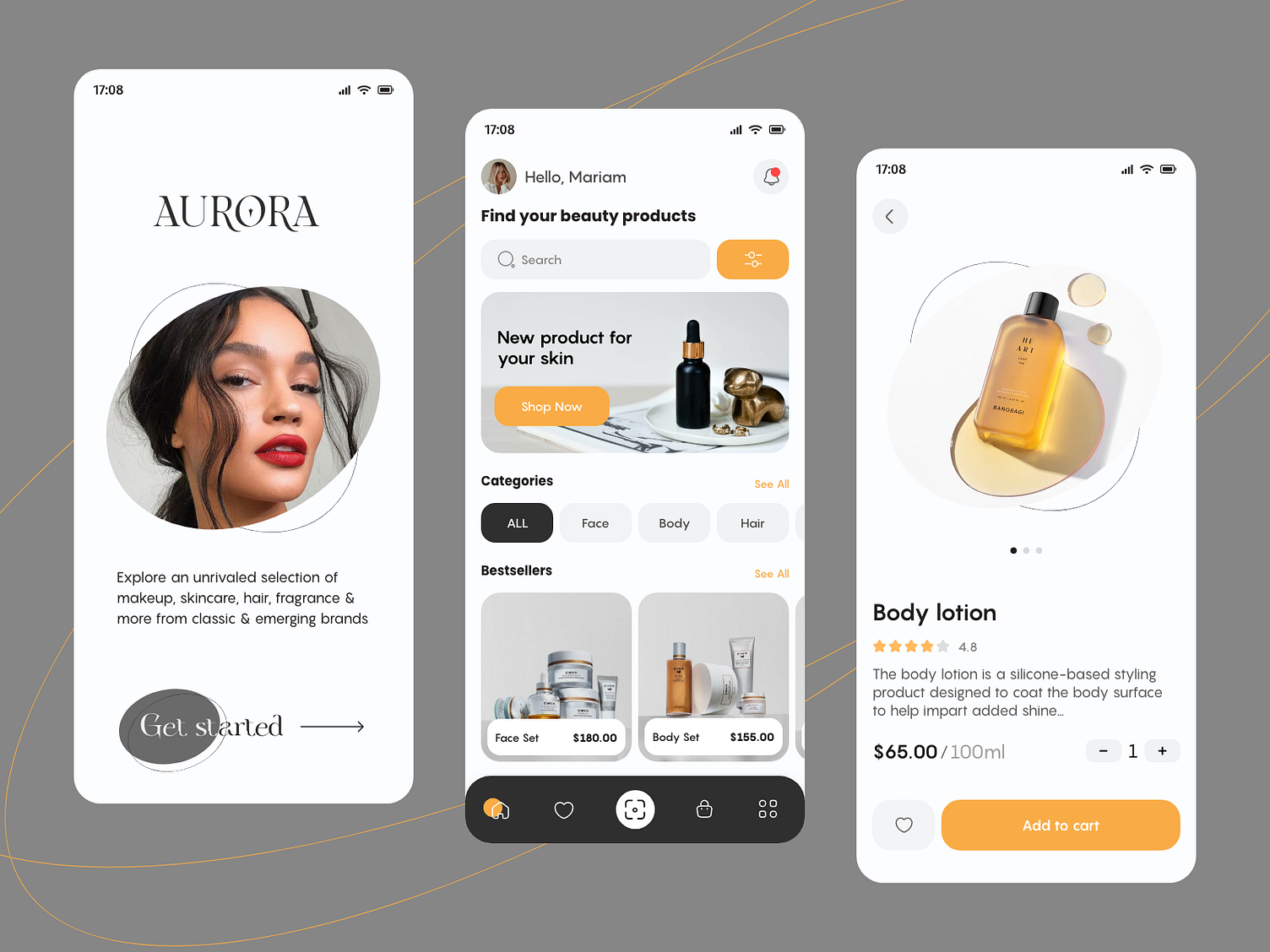 Beauty Product Ecommerce App By Mariam Rurua On Dribbble