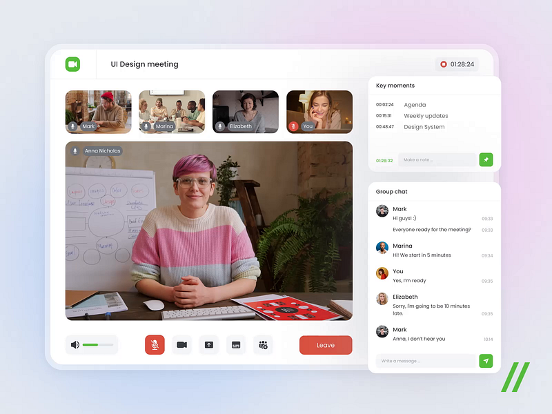 Browse thousands of Video Call images for design inspiration | Dribbble