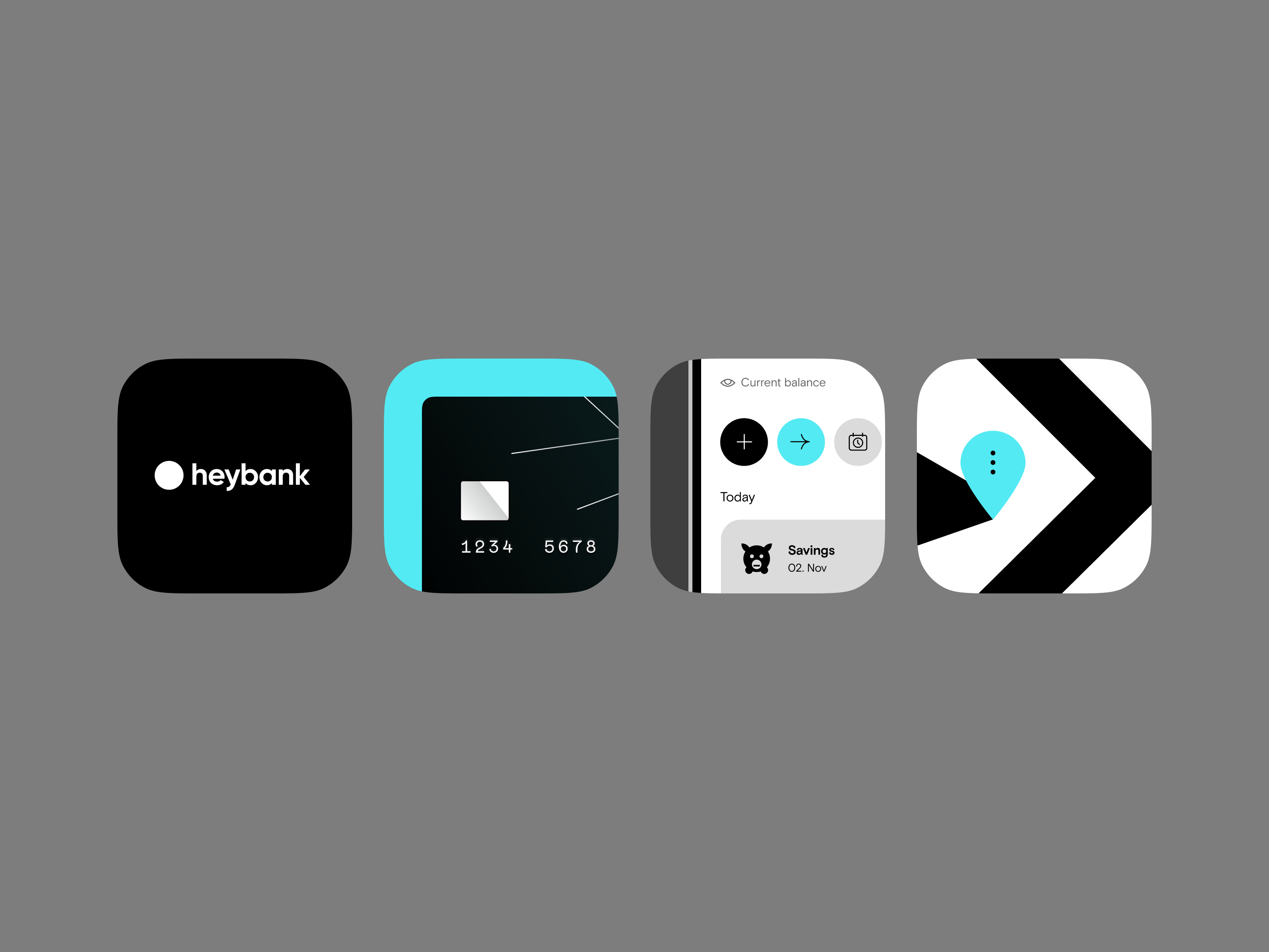 online banking: visual identity by Volodymyr Gruev for OOZE on Dribbble