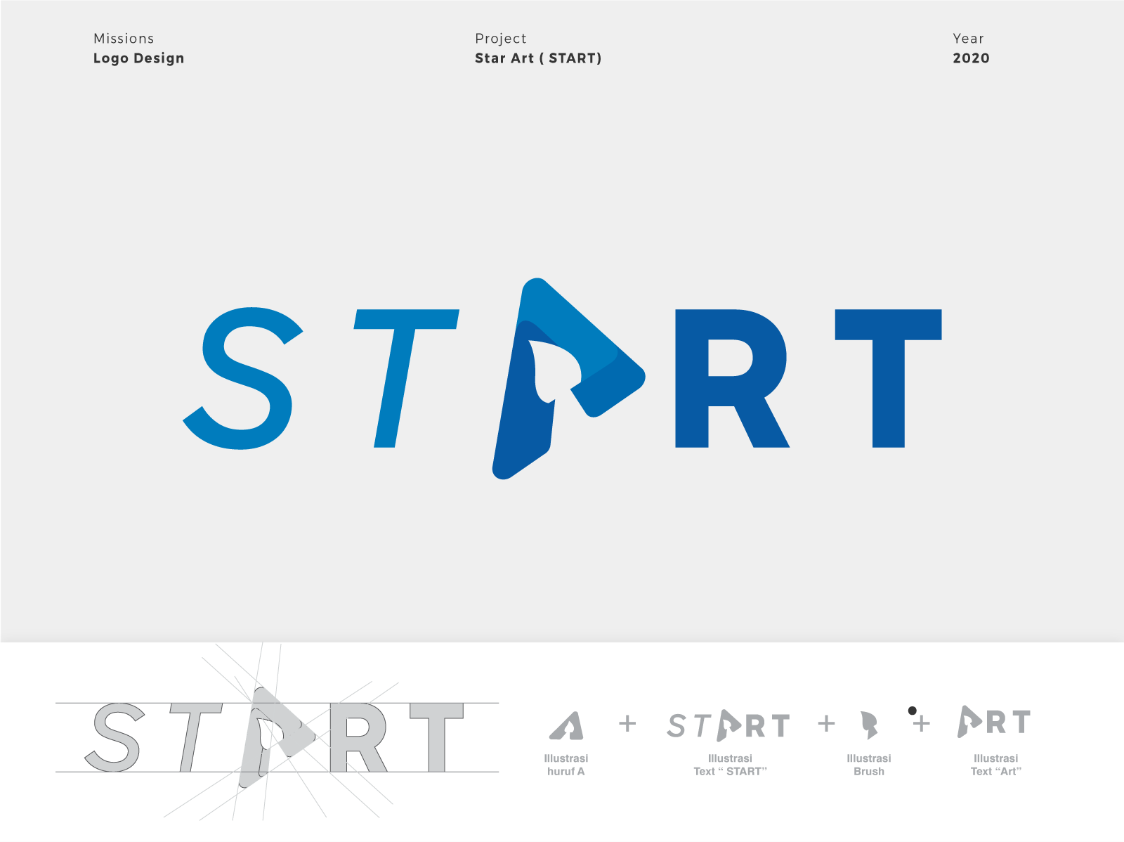 START Logo by yasumayy on Dribbble