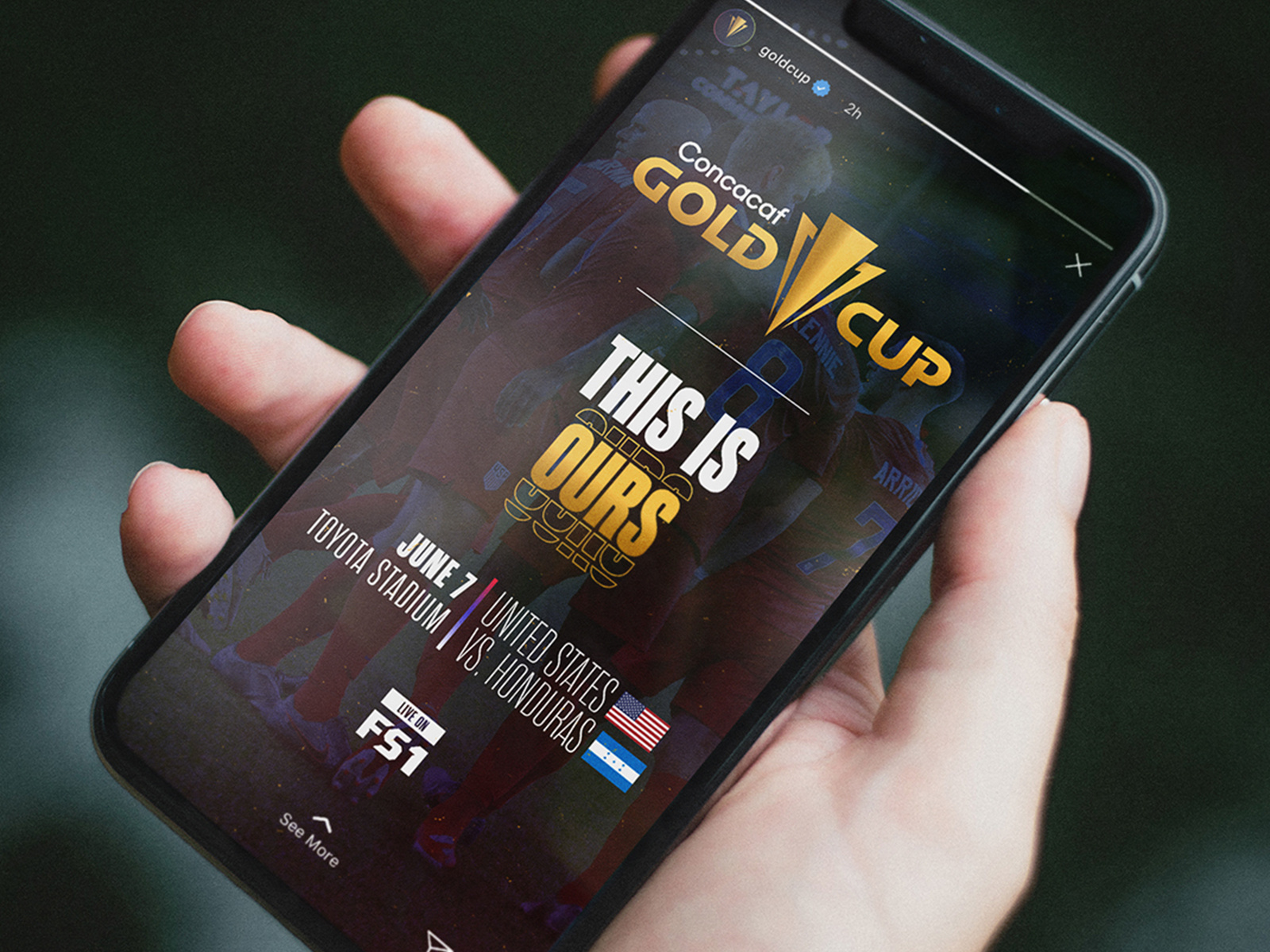 Gold Cup This Is Ours Campaign by Thirsty Agency on Dribbble