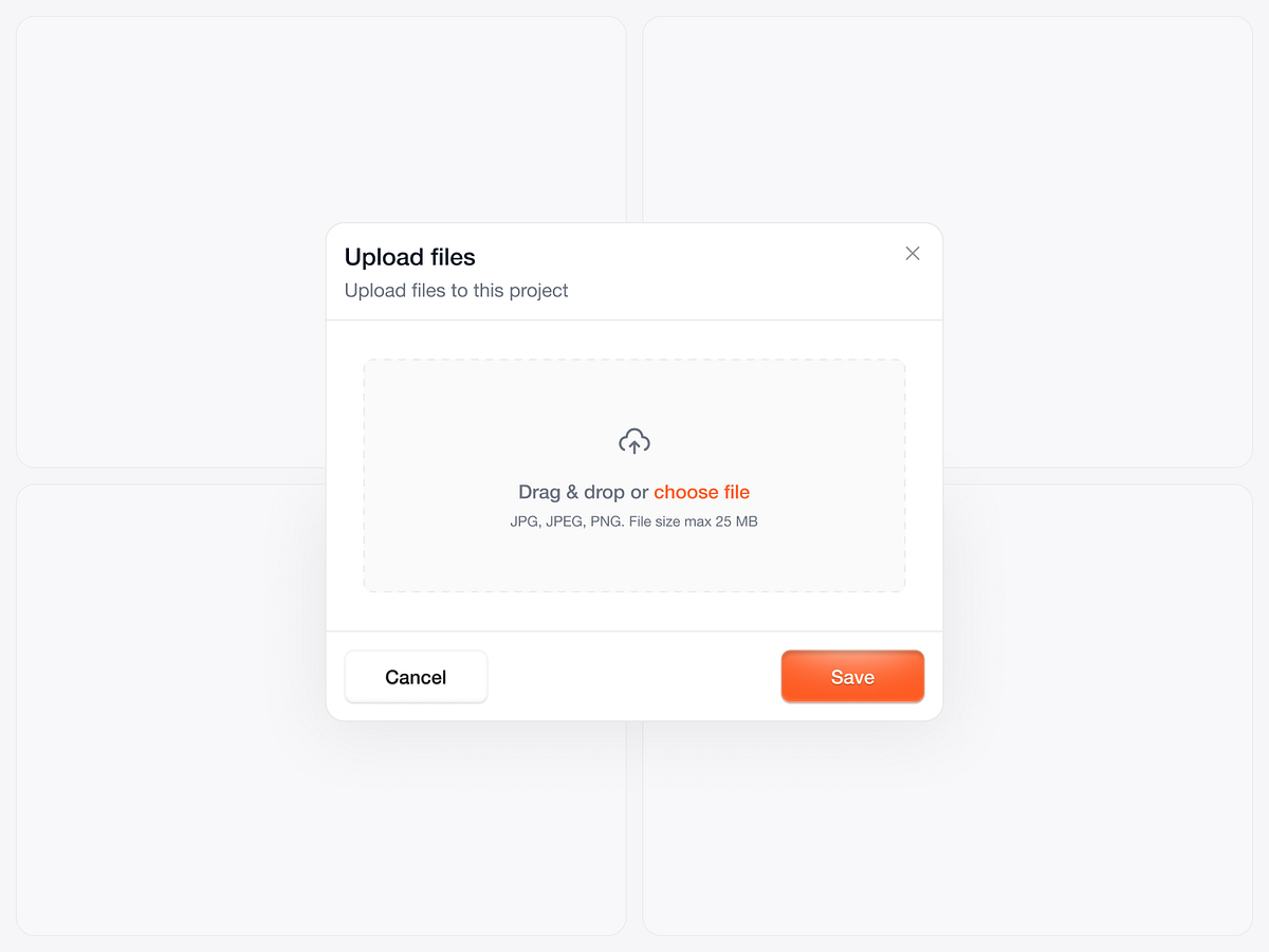 Files Upload by Asto Creative on Dribbble