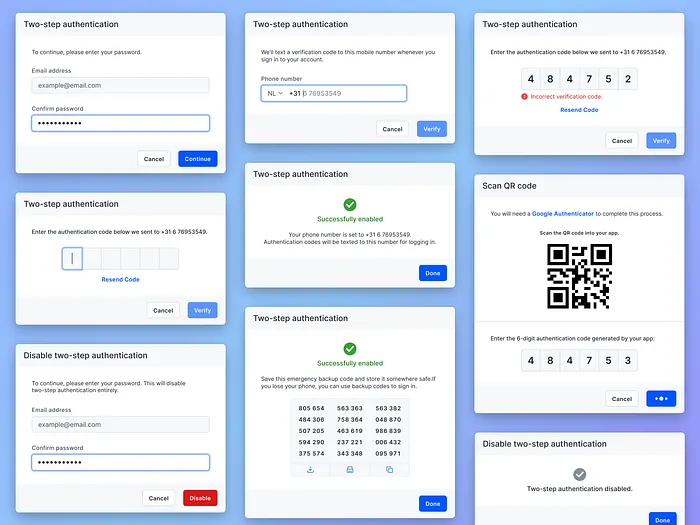 Two Factor Authentication designs, themes, templates and downloadable ...